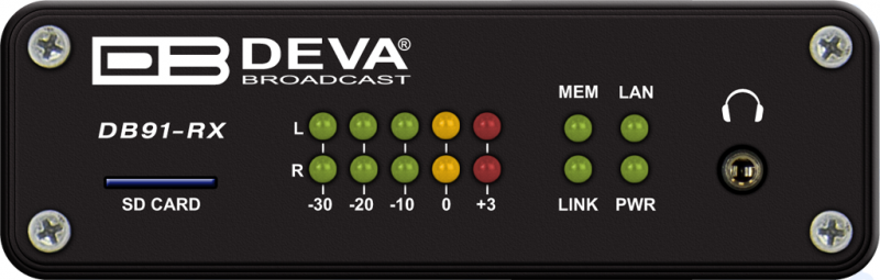 DEVA BROADCAST -DB91-RX – Apoio Técnico